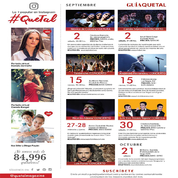 Que Tal Virtual | Revista Sociales San Luis Potosí, S.L.P.